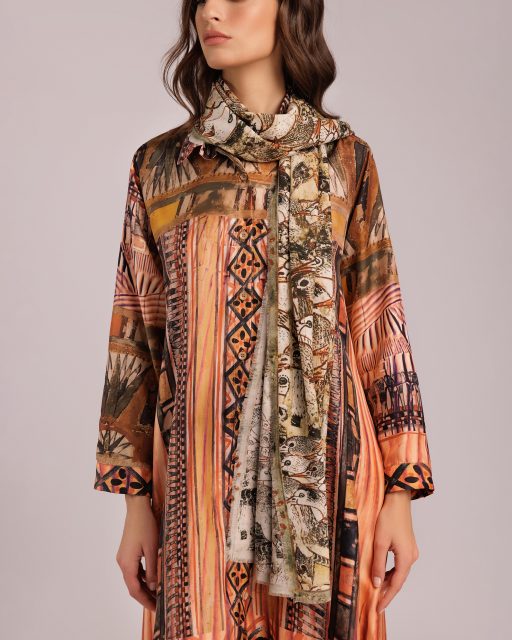 Bokja X Azza Fahmy / The Nebamun Scarf - Bokja